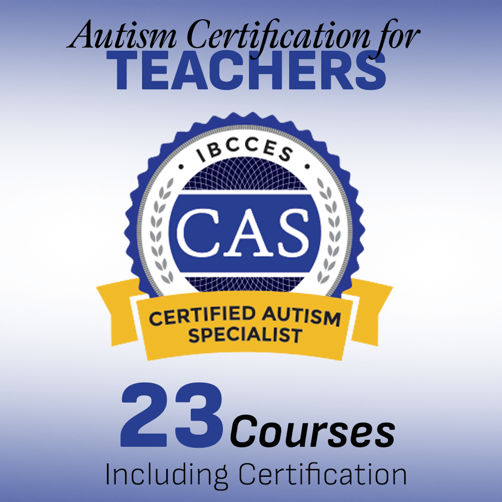 eLearning: Autism Certification for Teachers